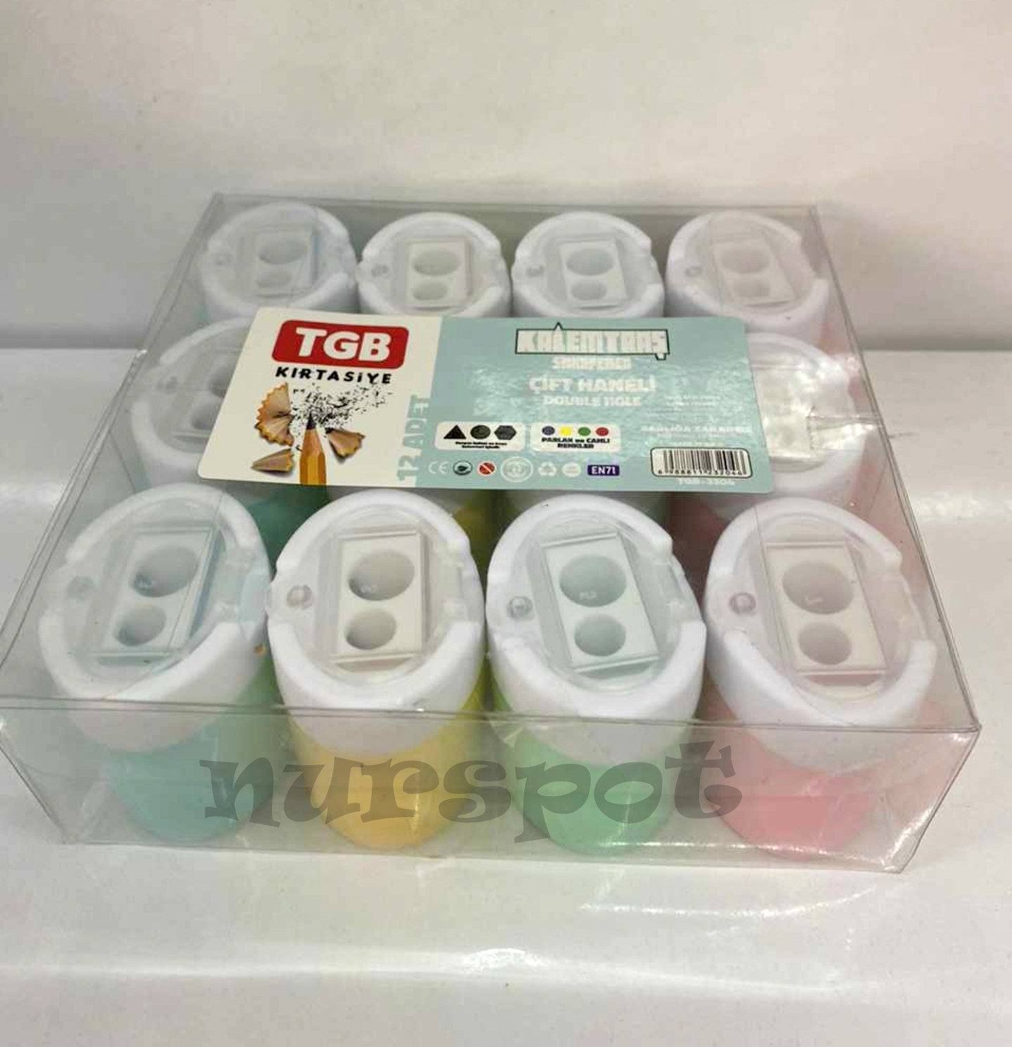 toptan kalemtraş çeşitleri çift hazneli kapaklı